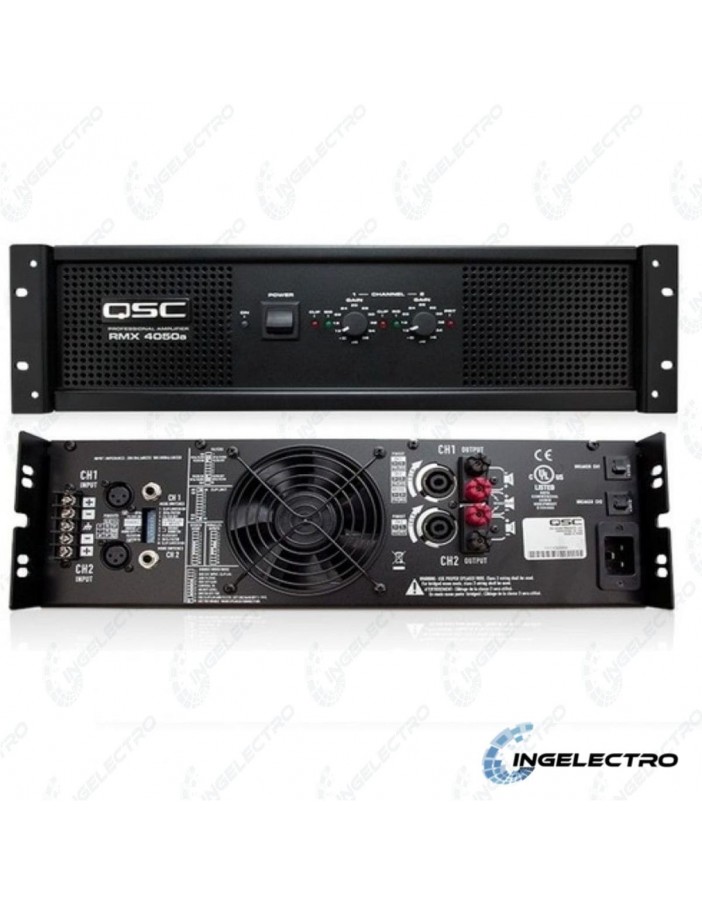 Amplificador Planta de Potencia |QSC RMX4050A| Sonido Profesional